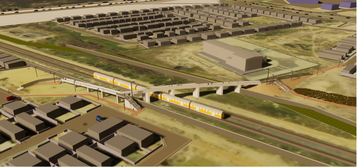 MyCiTi | Lentegeur Pedestrian Bridge