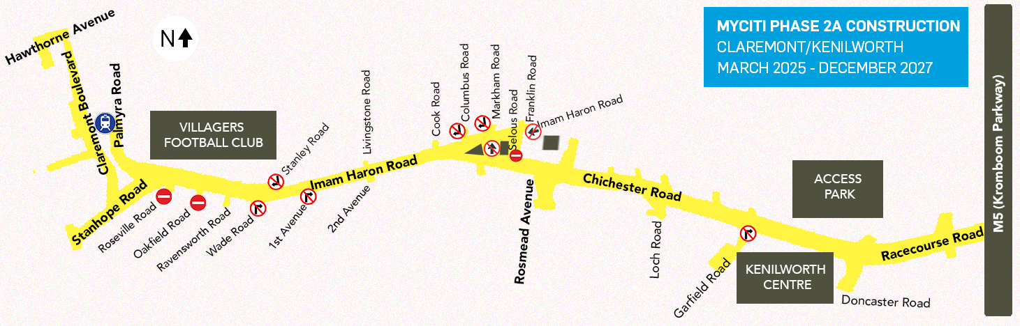 MyCiTi | W1 - Chichester / Imam Haron Road in Claremont