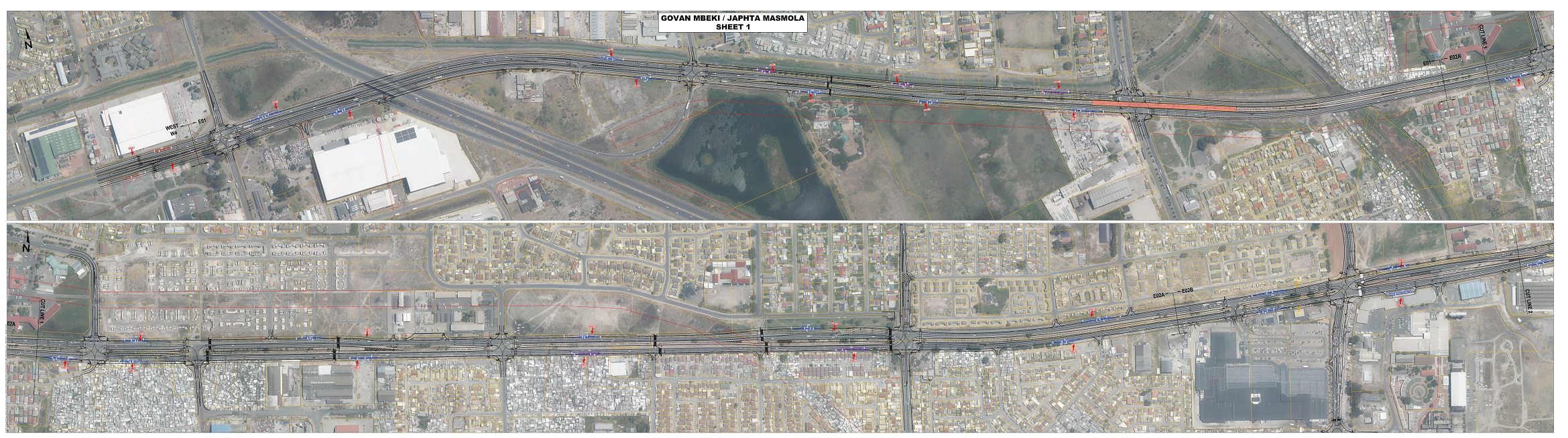 MyCiTi | E1 - GOVAN MBEKI ROAD, FROM OTTERY ROAD TO LINK ROAD IN GUGULETHU
