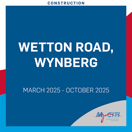 MyCiTi | CONSTRUCTION NOTICE: WETTON ROAD, WYNBERG